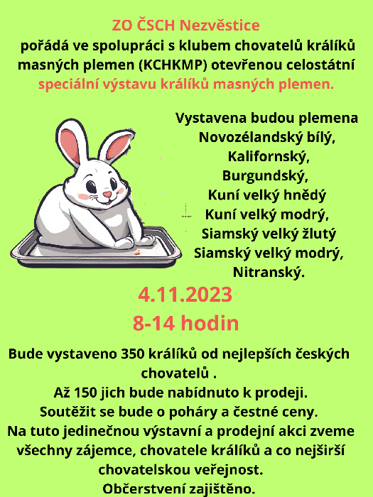 Klub chovatelů králíků masných plemen